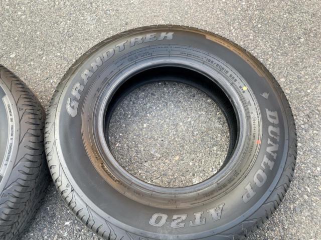 【DUNLOP】GRANDTREK AT20 195/80R15 4本セット | カー用品 タイヤ 15インチタイヤを通販で購入する | 中古カー＆バイク用品の販売ならアップガレージ