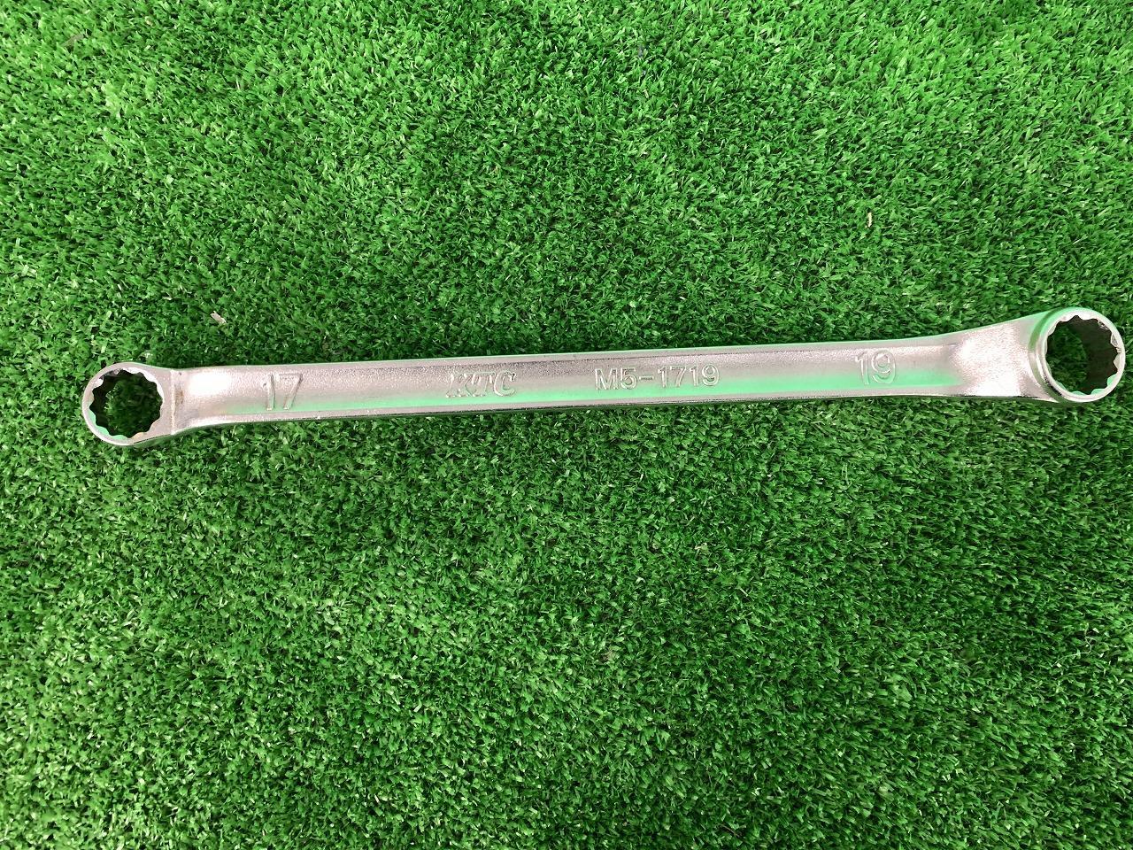 【KTC】[M5-1719]17/19ロングめがねレンチ | カー用品 メンテナンス 工具を通販で購入する | 中古カー＆バイク用品の販売ならアップガレージ