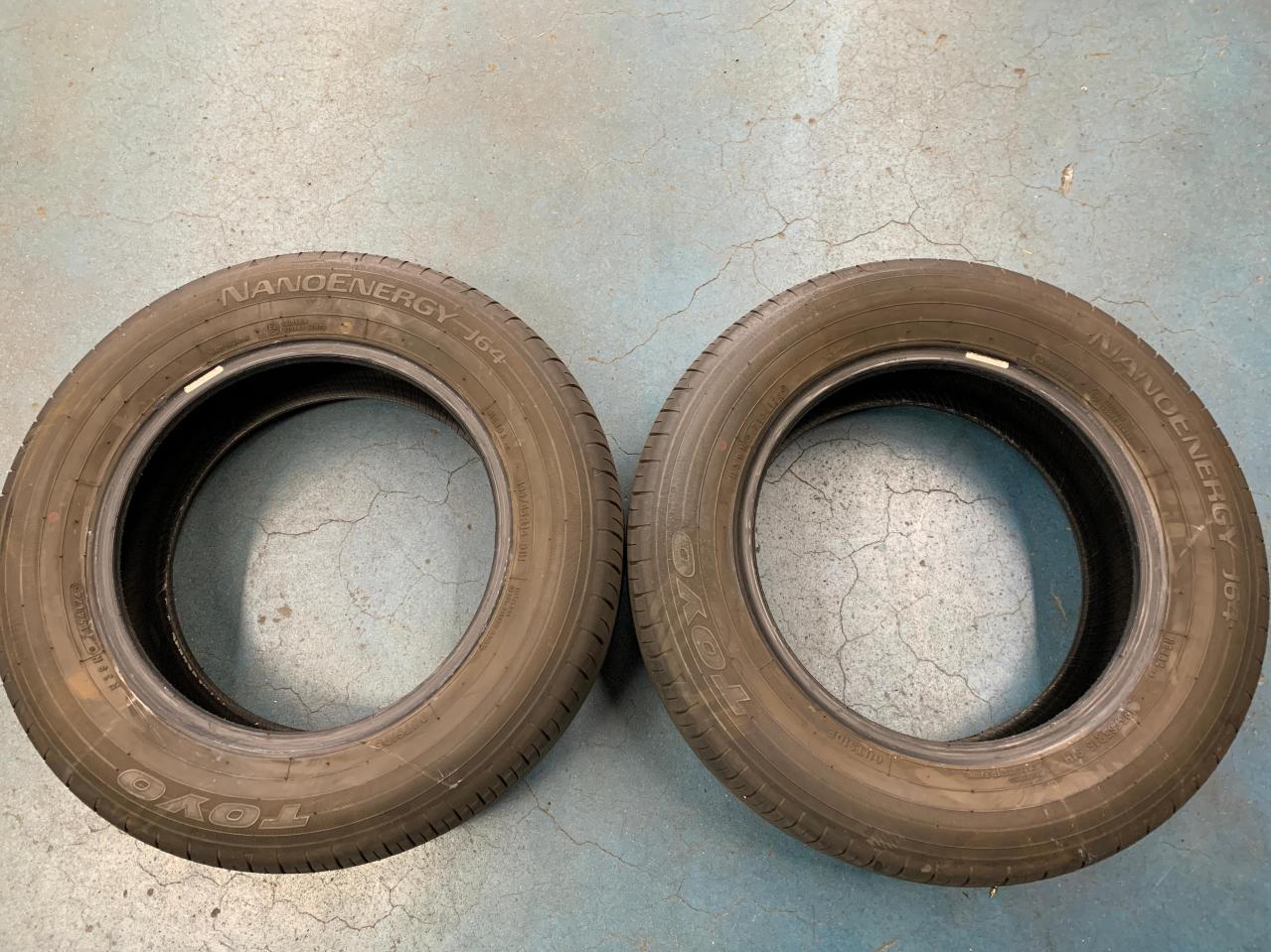 【TOYO】NANOENERGY J64 2本セット | カー用品 タイヤ 15インチタイヤを通販で購入する | 中古カー＆バイク用品の販売ならアップガレージ