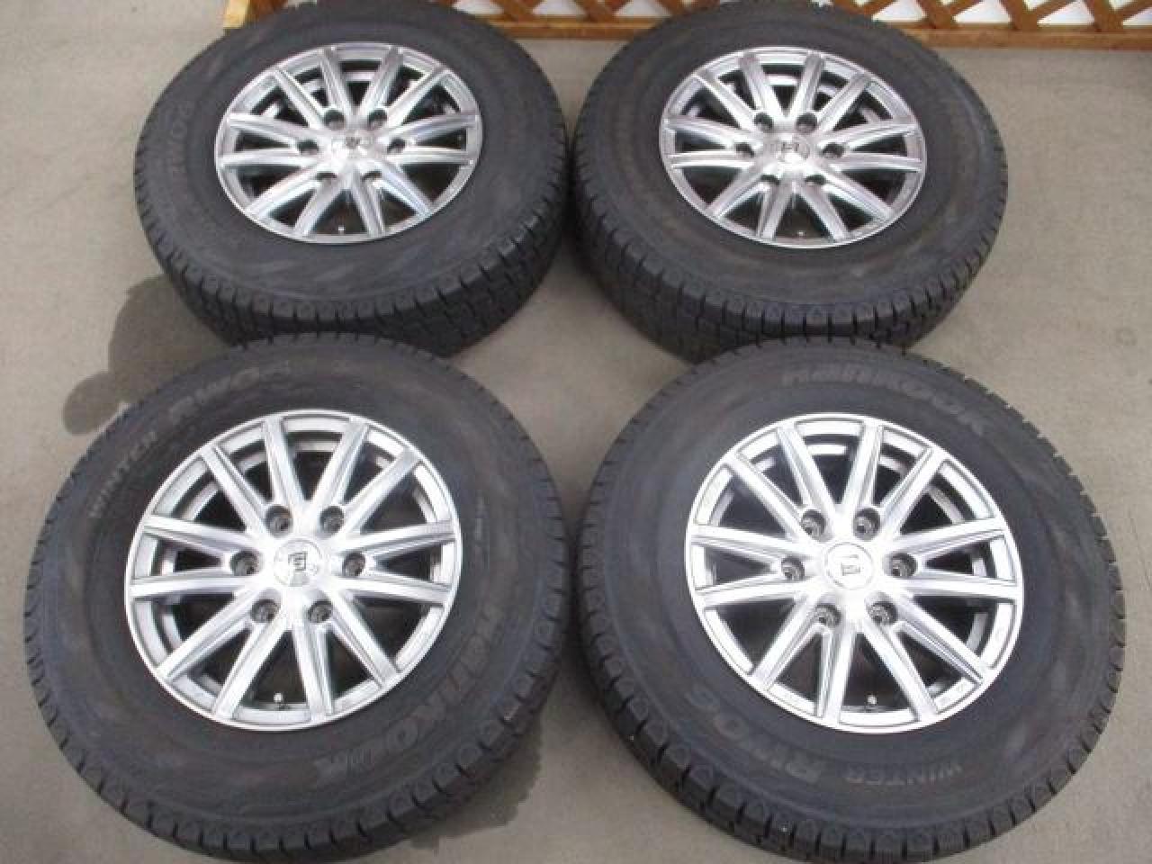 AME SEIN SS+【HANKOOK/KINGSTAR】WINTER RW06 195/80R15 107/105 4本セット | カー ...