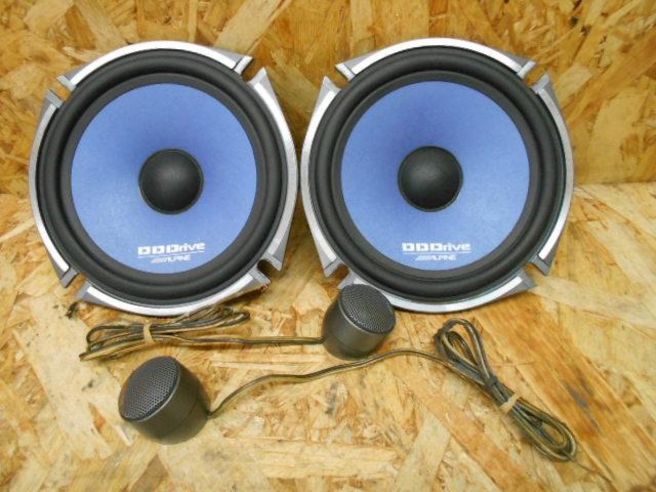 ALPINE DDC-175C 17cmセパレートスピーカー | カー用品 スピーカー 埋め込みスピーカーを通販で購入する | 中古カー＆バイク用品の販売ならアップガレージ