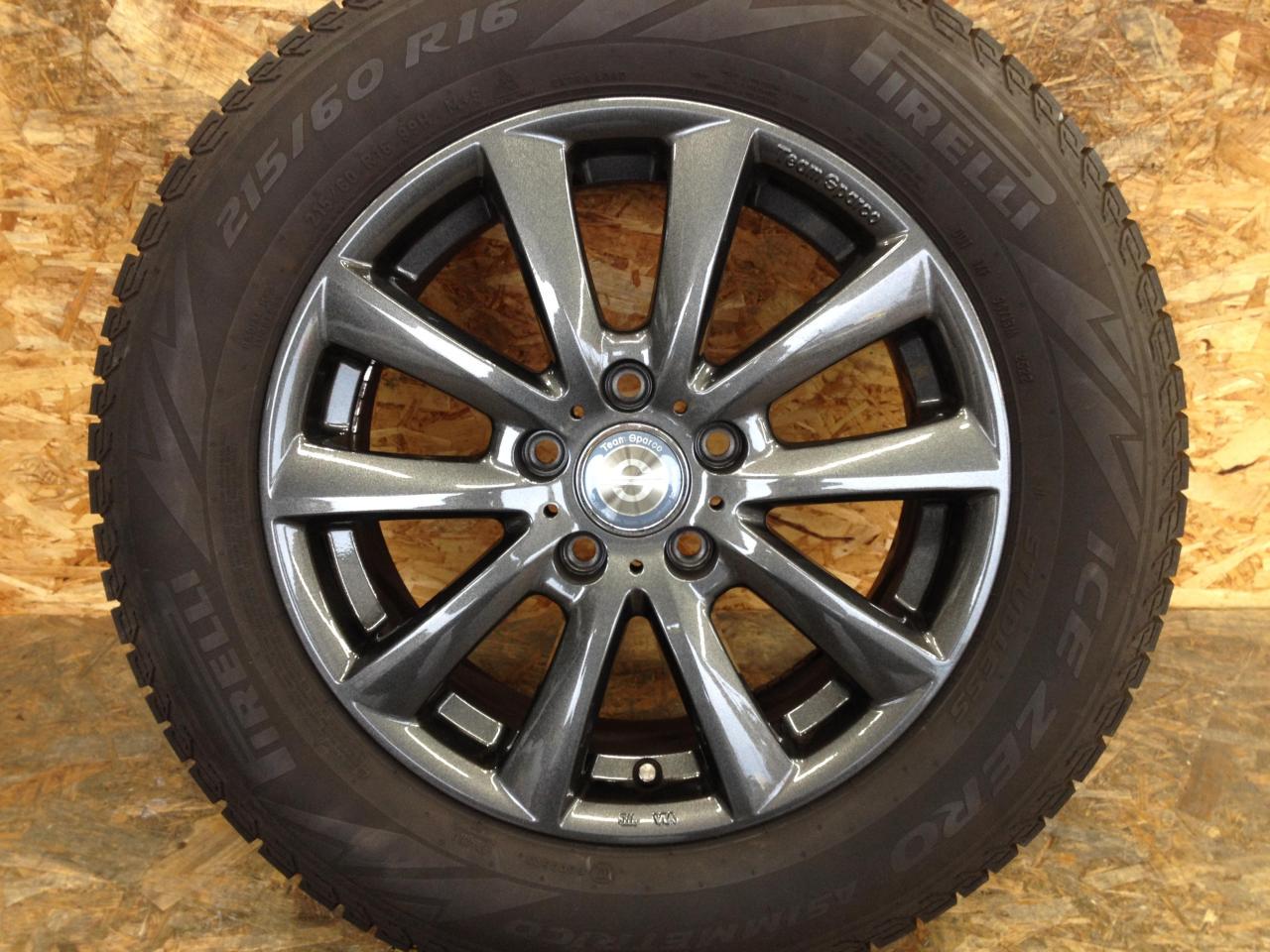 CRIMSON(クリムソン) RACING SPARCO(レーシング スパルコ) TS-09 + PIRELLI(ピレリ) ICE ZERO ASIMMETRICO | カー用品 スタッドレス ...