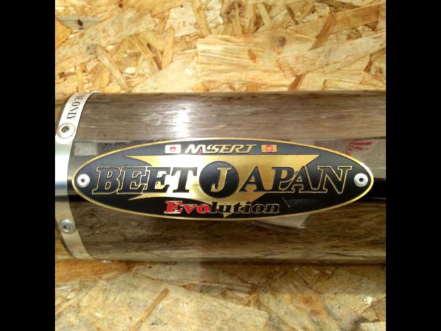 BEET NASSERT Evolution Type Ⅱサイレンサーのみ【NINJA400/EX400G】 | バイク用品 マフラー スリップオンサイレンサー(二輪)を通販で購入する ...
