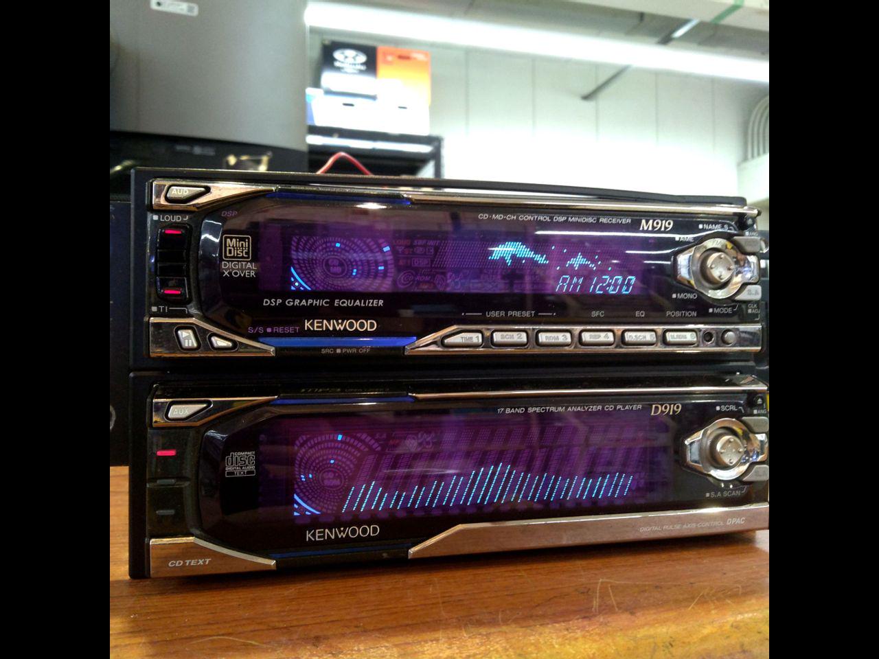 希少☆KENWOOD M919+D919 | カー用品 ヘッドユニット MD+CDを通販で購入する | 中古カー＆バイク用品の販売ならアップガレージ