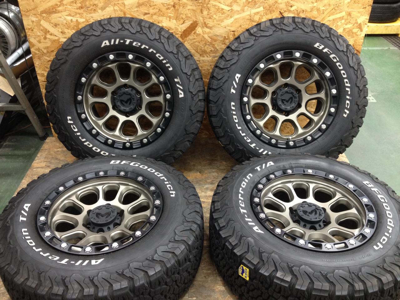 MKW(エムケーダブリュー) M204 US Spec + BFGoodrich(ビーエフグッドリッチ) All-Terrain T/A ...