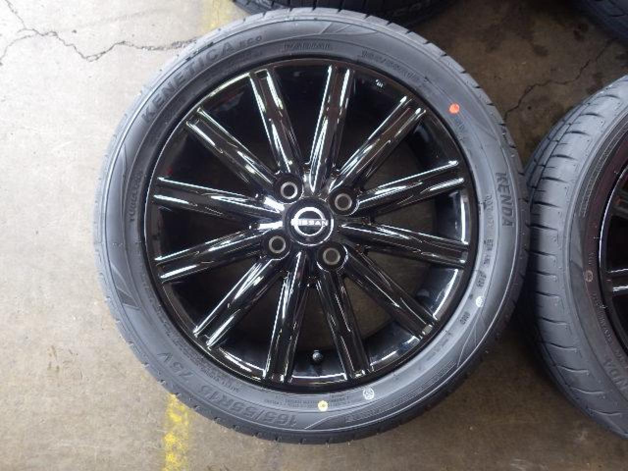 日産純正(NISSAN) オプション ルークス SM21用 グロスブラック スポーク + KENDA(ケンダ) KR203 | カー用品 ...