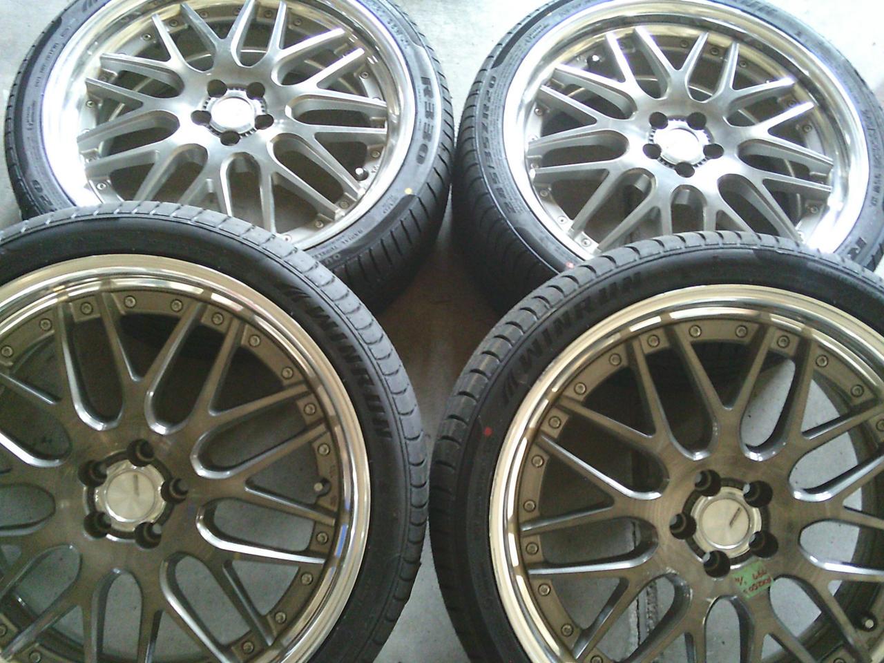 WORK(ワーク) LANVEC(ランベック) Lanvec LM1 + WINRUN R330 | カー用品 タイヤホイールセット 20インチタイヤホイールセットを通販で購入する | 中古 ...