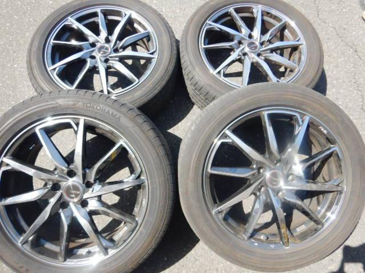 【weds(ウェッズ)】LEONIS(レオニス) GREILA α+【YOKOHAMA】BluEarth-XT AE61 | カー用品 タイヤホイールセット 18インチタイヤホイールセットを ...