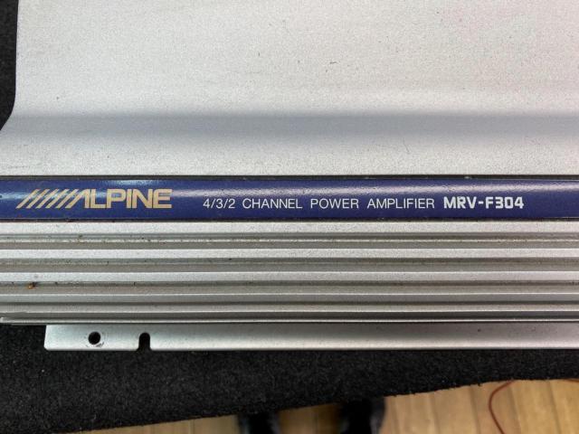 【ALPINE】MRV-F304 | 中古品 | アップガレージ 富山店 | カー用品 アンプを通販で購入する | 中古カー＆バイク用品の販売 ...