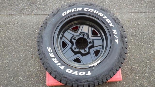 【1本のみ】【スズキ純正】 JB64W/ジムニー純正スチールホイール+【TOYO】OPEN COUNTRY R/T | カー用品 タイヤホイールセット 16インチタイヤホイールセットを通販で ...