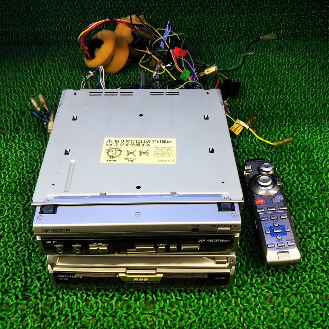 【ワケアリ・現状販売】carrozzeria AVIC-V77 + H99 | カー用品 カーナビ(非地デジ） HDDナビ(非地デジ)を通販で購入する | 中古カー＆バイク用品の販売ならアップガレージ