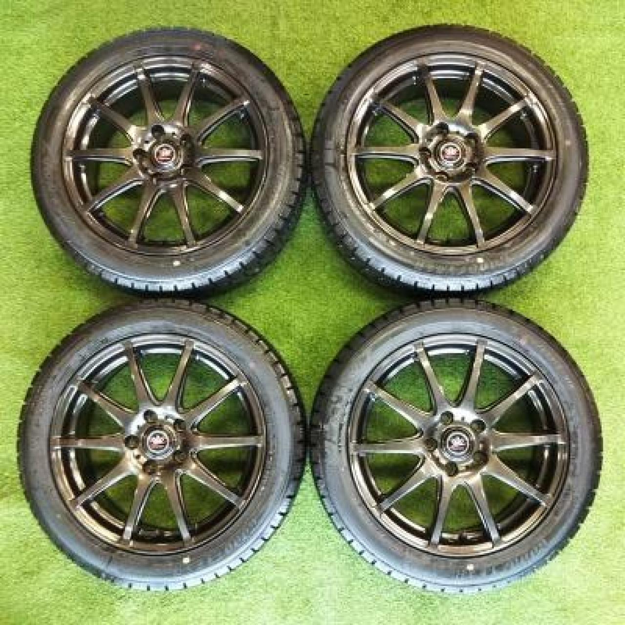 BADX 632 LOXARNY LOXARNY SPORT RS-10 + GOODYEAR ICENAVI7 215/50R17 2024年製 | カー用品 スタッドレスタイヤホイール ...