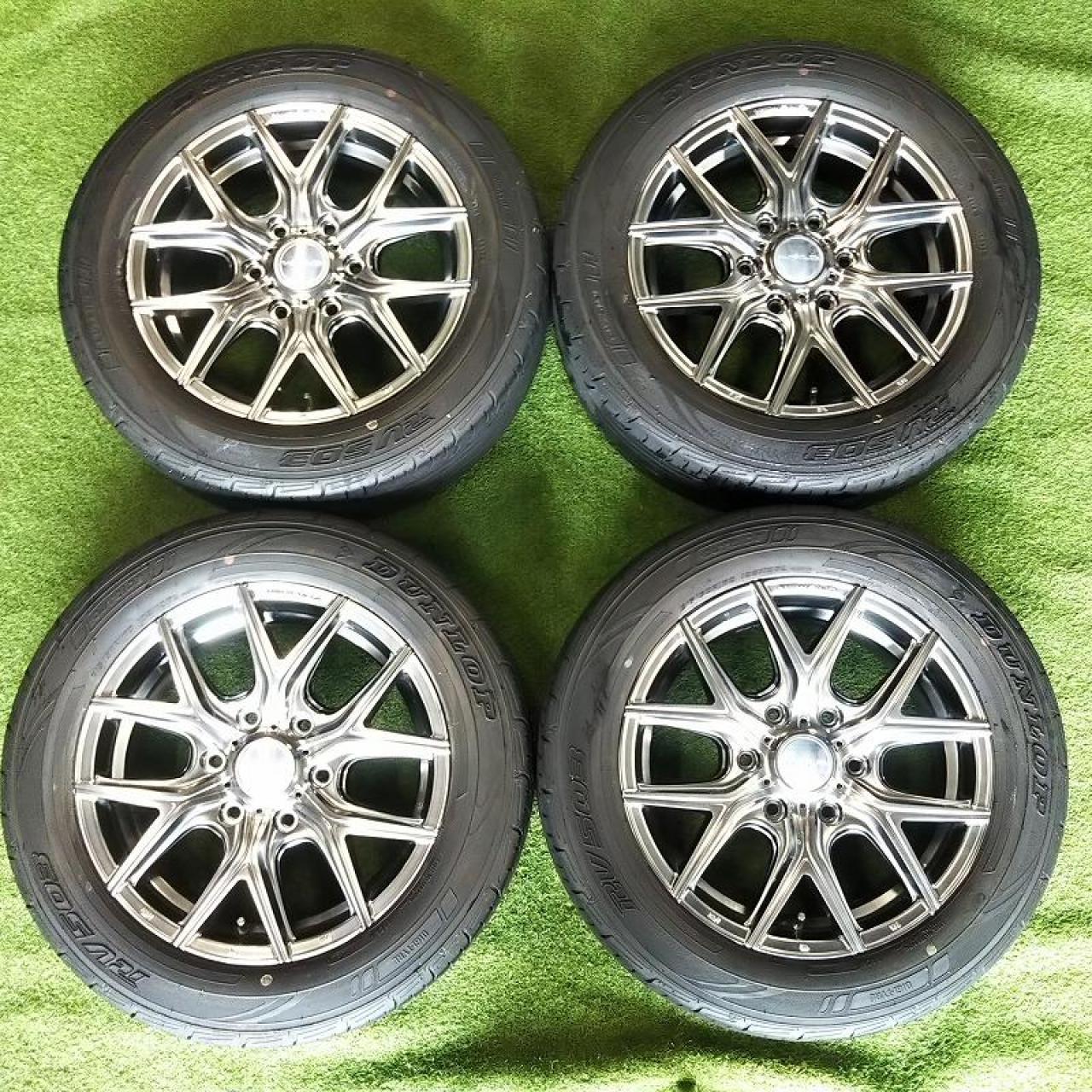 ☆試着無料!☆WALD ILLIMA I11-C + DUNLOP RV503 215/60R17 2022/2021年製造 | カー用品 タイヤホイールセット 17インチタイヤホイールセット ...