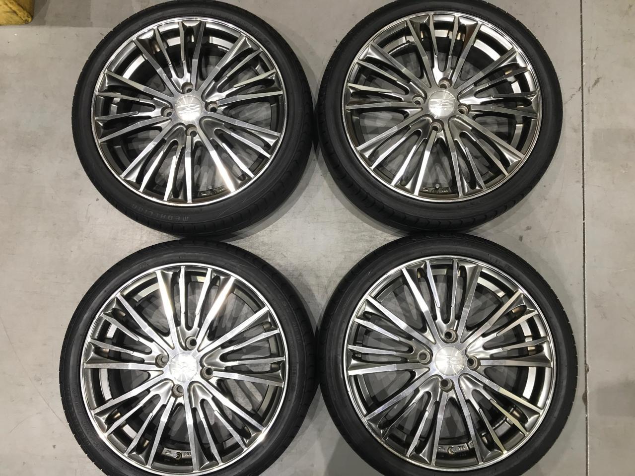 MARUKA SERVICE BROCKEN DS45 +MEDALLION CST MD-A1 | カー用品 タイヤホイールセット 16 ...