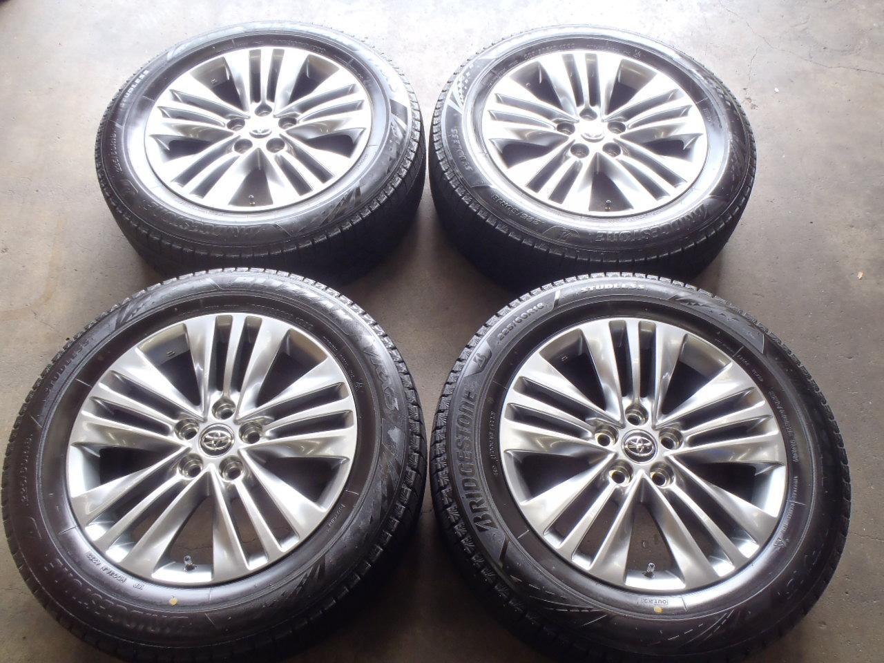 トヨタ純正(TOYOTA) 40系アルファード Zグレード純正アルミホイール + BRIDGESTONE(ブリヂストン) BLIZZAK VRX3 225/60R18 100Q | カー用品 ...