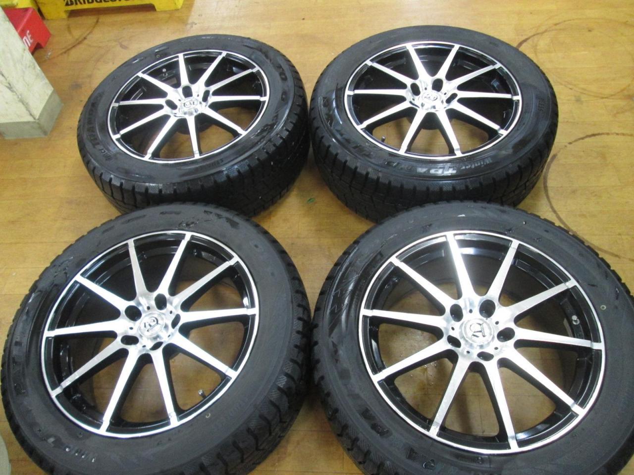 【TECHNOPIA(テクノピア)】ADONIS+【TOYO】winter TRANPATH TX | カー用品 スタッドレスタイヤホイールセット 18インチスタッドレスタイヤホイールセットを ...