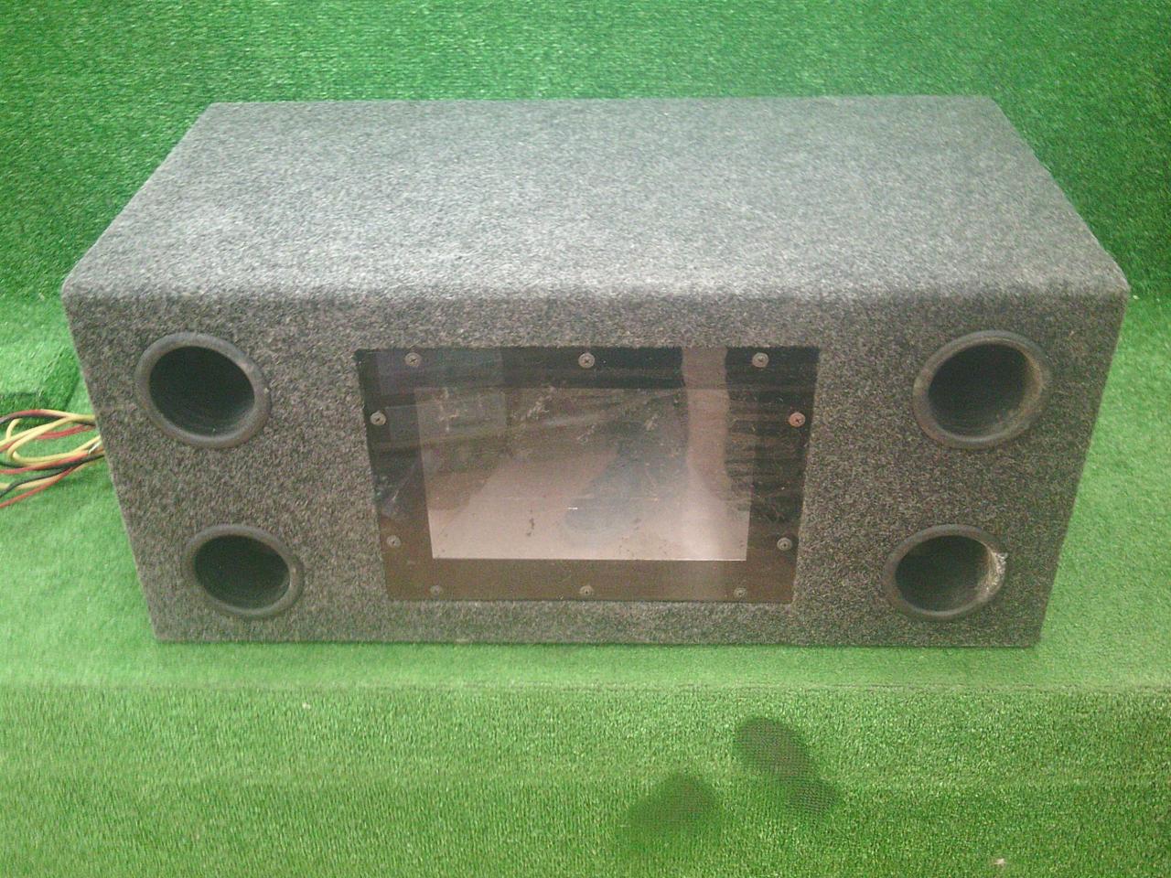 メーカー不明 サブウーハーBOX付き+Thump アンプ THA-1500 | カー用品 スピーカー サブウーハースピーカーBOX付を通販で ...