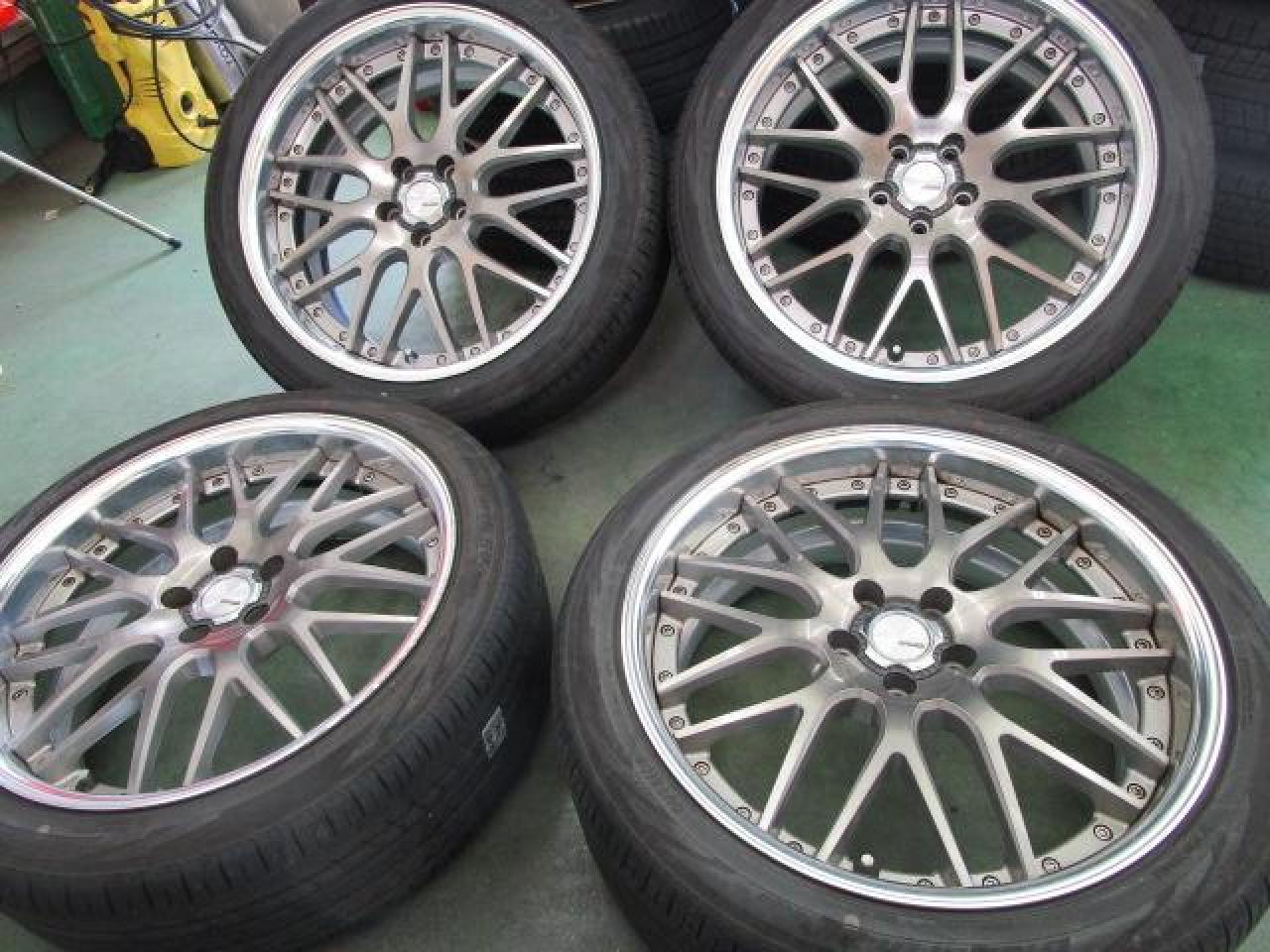 WORK Lanvec LM1 + YOKOHAMA BluEarth-RV RV03 | カー用品 タイヤホイールセット 20インチタイヤホイールセットを通販で購入する | 中古カー＆バイク ...