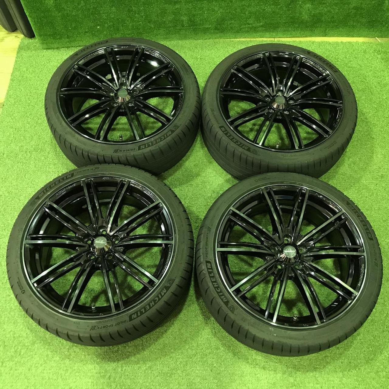 [100-5H] 【人気のアルミホイールセット!】 weds SPORT(ウェッズスポーツ) SA-54R + MICHELIN(ミシュラン) PilotSport4 | カー用品 タイヤ ...