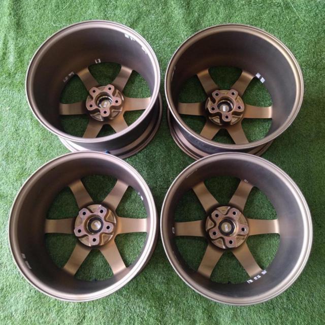 [☆大特価!!☆] [F8.5J+30/R:9.5J+40] RAYS(レイズ) VOLK RACING(ボルクレーシング) TE37 [4本セット] | カー用品 アルミホイール 18インチ ...