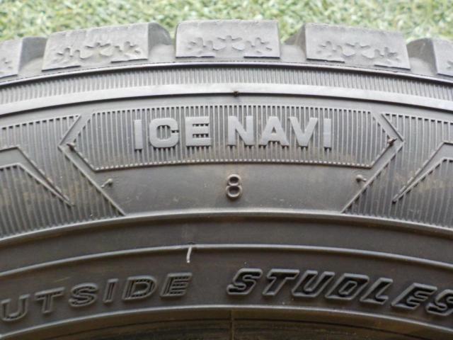 【GOODYEAR】ICE NAVI8 155/65R14 2023年 2本セット | カー用品 スタッドレスタイヤ 14インチスタッドレスタイヤを通販で購入する | 中古カー＆バイク用品の ...