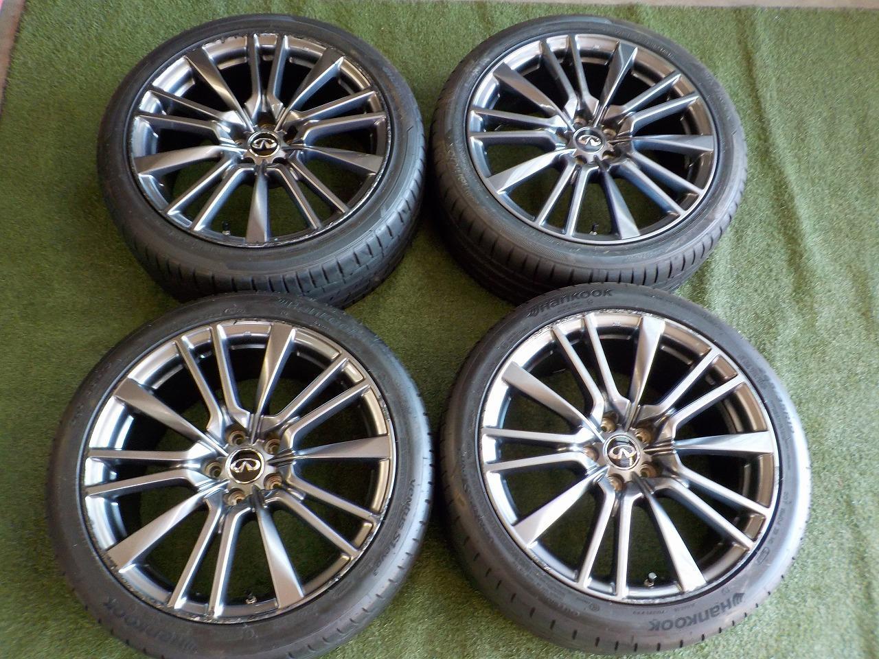 日産純正 V37スカイライン 400R+Q60インフィニティ 純正 + HANKOOK(ハンコック) VENTUS S1 evo3 | 中古品 | アップガレージ 宇都宮店 | カー用品 ...