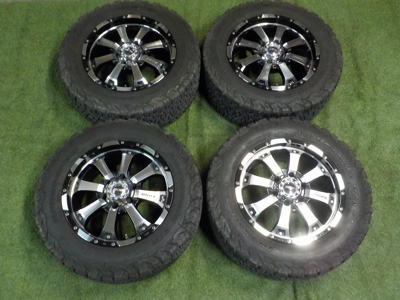 【TRISTAR】MKW MK-46 + BFGoodrich All-Terrain T/A KO2 | カー用品 タイヤホイールセット 18インチタイヤホイールセットを通販で購入する ...