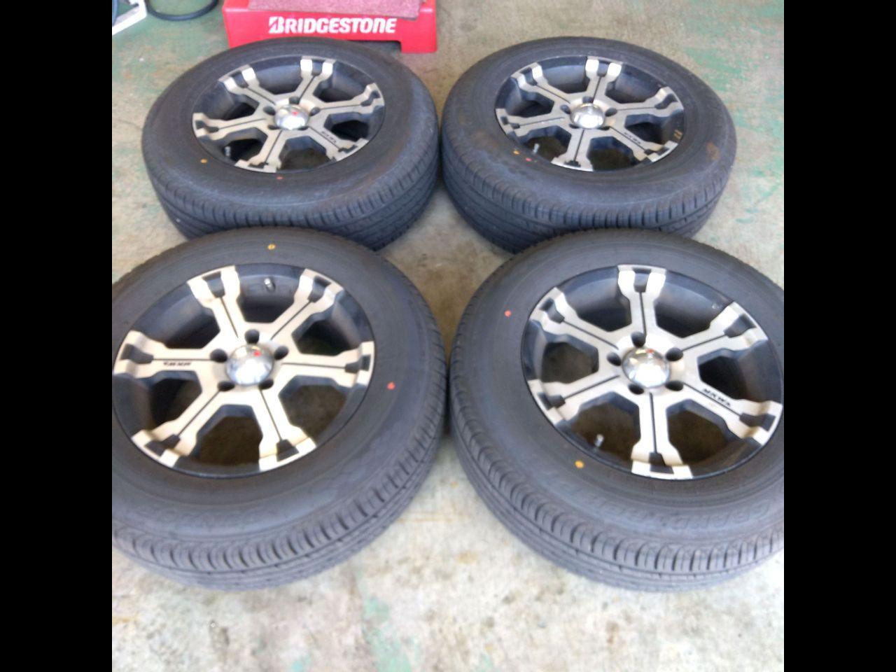 【TRISTAR INTERNATIONAL(トライスターインターナショナル)】MKW(エムケーダブリュー) MK-36 (16-18inch)+【DUNLOP】GRANDTREK PT3 ...