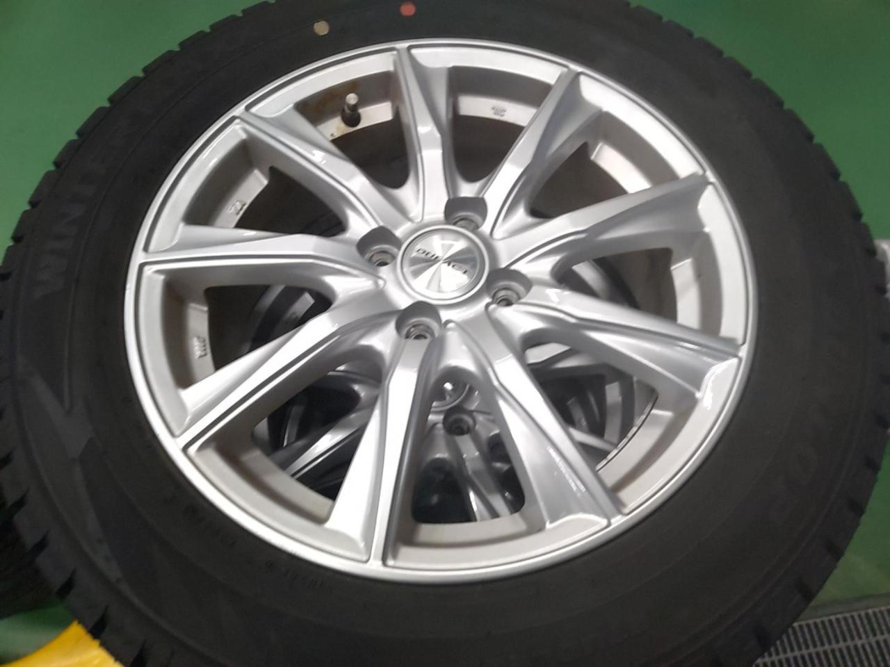 【DUNLOP】DUFACT DS9+【DUNLOP】WINTERMAXX WM02 205/55R16 | 中古品 | アップガレージ 新潟新発田店 | カー用品 スタッドレスタイヤホイール ...