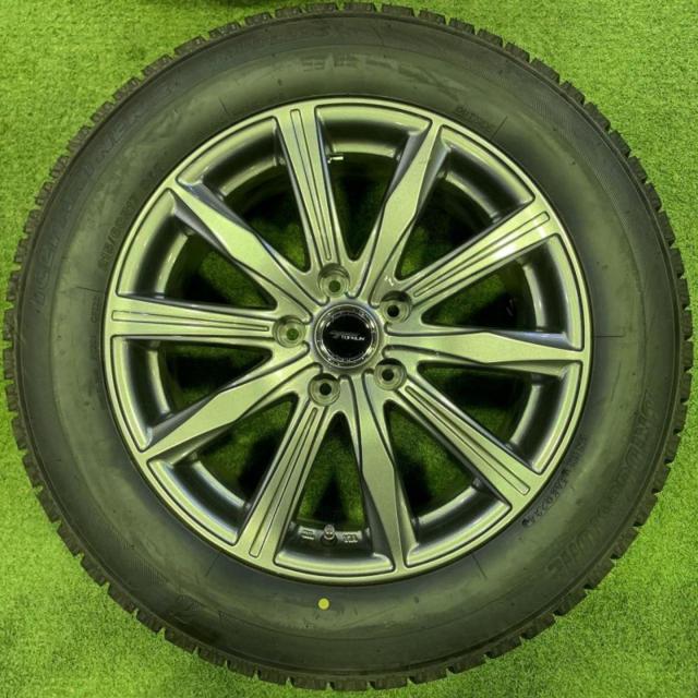 BRIDGESTONE TOPRUN KR10+BRIDGESTONE ICE PARTNER2 2024年製 未走行 | カー用品 スタッドレスタイヤホイールセット 17インチスタッドレス ...