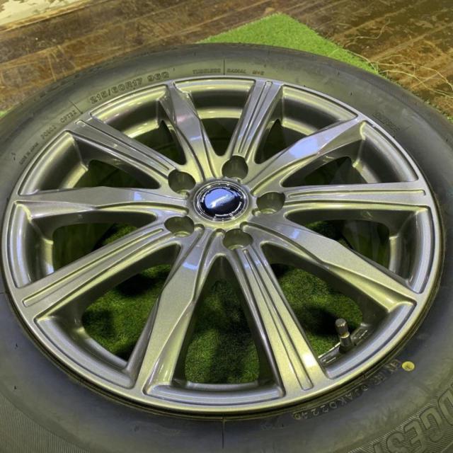 BRIDGESTONE TOPRUN KR10+BRIDGESTONE ICE PARTNER2 2024年製 未走行 | カー用品 スタッドレスタイヤホイールセット 17インチスタッドレス ...