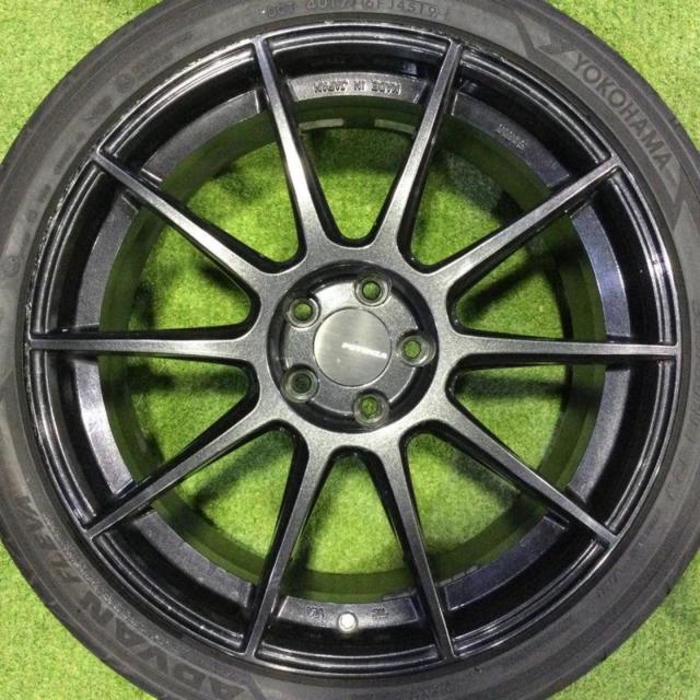 BRIDGESTONE POTENZA SW010 + YOKOHAMA ADVAN FLEVA V701 2019年製造 | カー用品 タイヤホイールセット 18インチタイヤホイールセットを ...