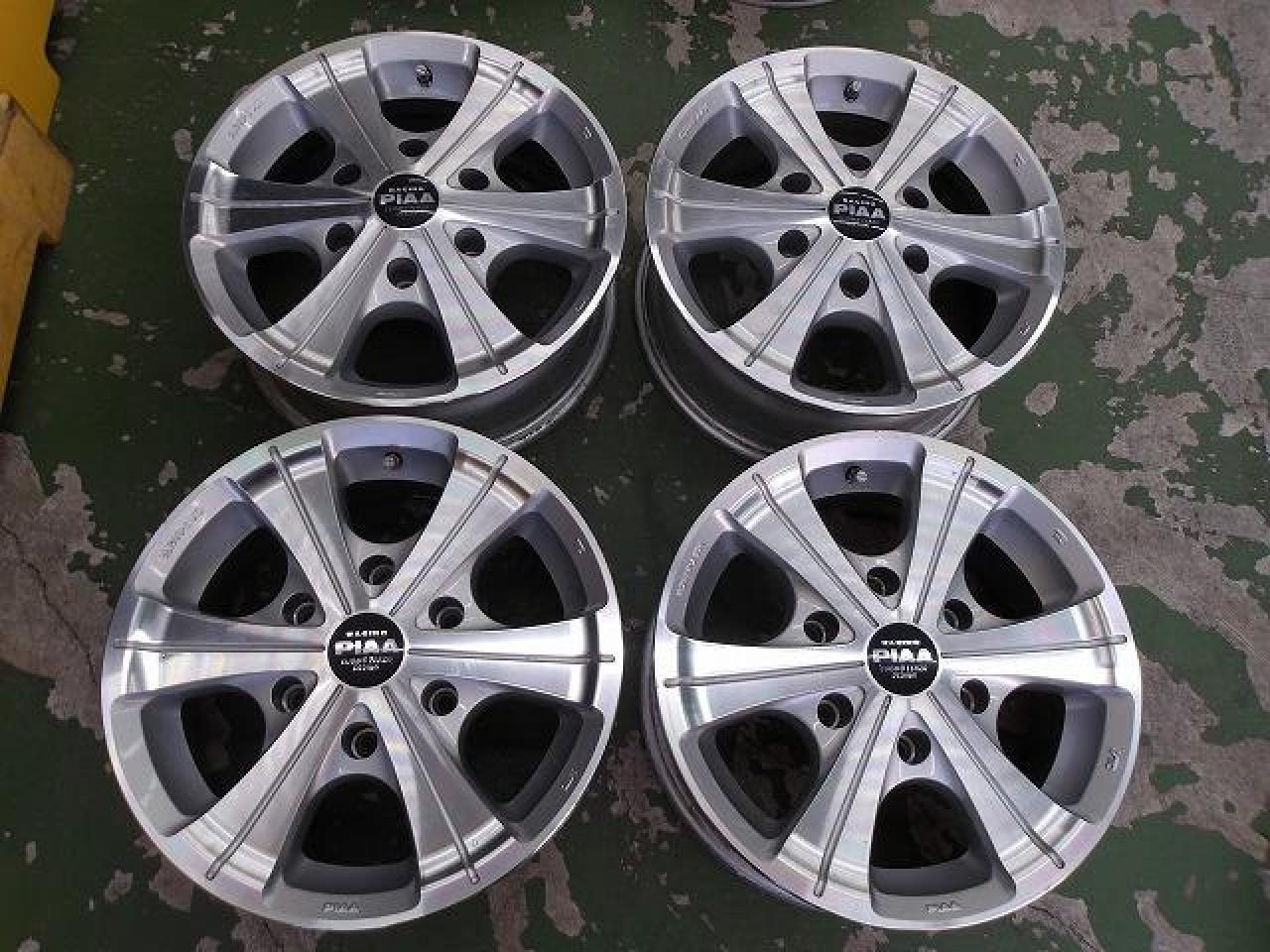 PIAA(ピア) GRANDE S6 | カー用品 アルミホイール 15インチホイールを通販で購入する | 中古カー＆バイク用品の販売ならアップガレージ