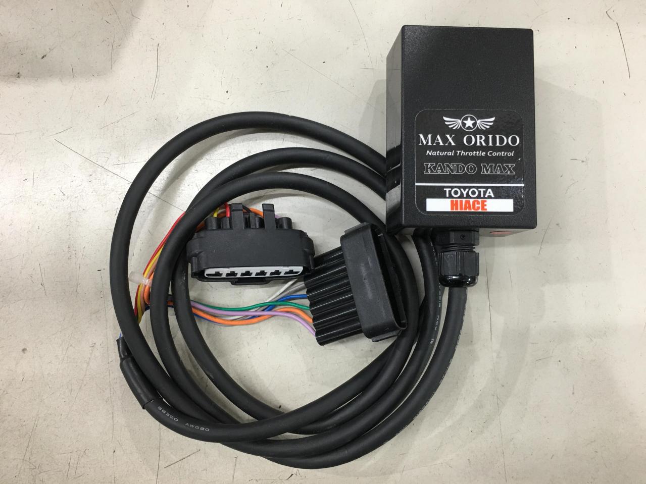 MAX ORIDO RACING KANDO☆MAX 【200系ハイエース/ガソリン車】 | カー用品 電装系 その他電装系を通販で購入する ...