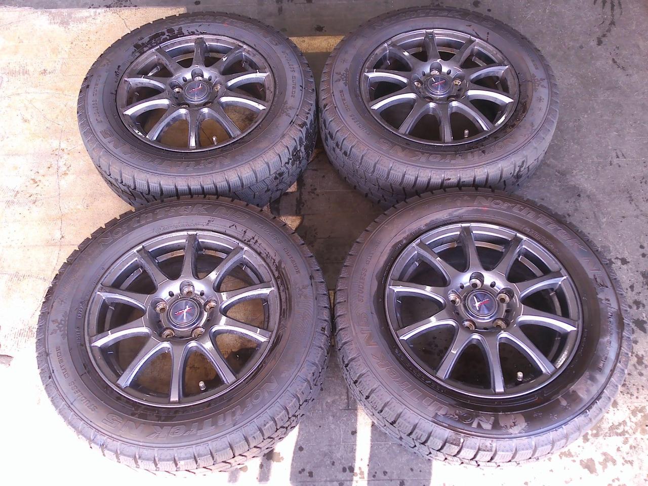weds VELVA CHARGE+AUTOBACS NorthTrek N5 | カー用品 スタッドレスタイヤホイールセット 15インチスタッドレスタイヤホイールセットを通販で購入する ...