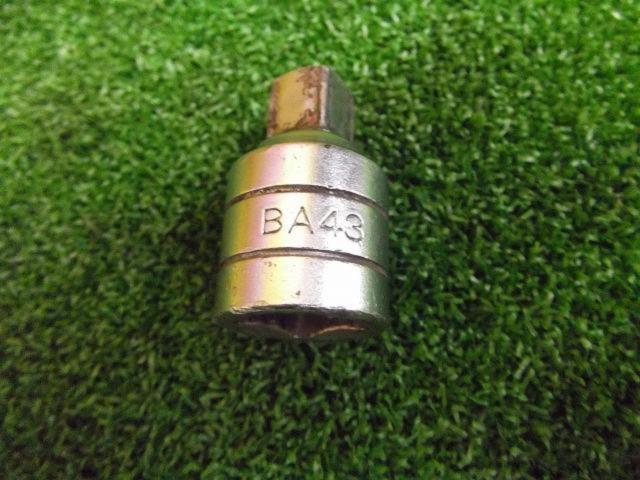 【WG】KTC BA43 変換ソケットアダプター 12.7sq(メス)/9.5sq(オス) | 総合リユース 大工道具 スパナ、レンチを通販で購入する | 中古カー＆バイク用品の販売ならアップガレージ