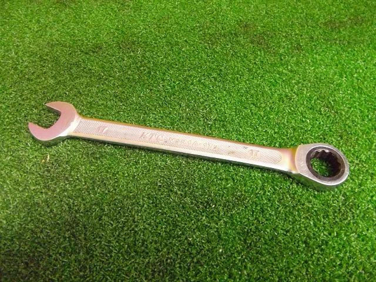 【WG】KTC MSR1A-17 ラチェットコンビネーションレンチ 17mm | 総合リユース 大工道具 スパナ、レンチを通販で購入する | 中古カー＆バイク用品の販売ならアップガレージ