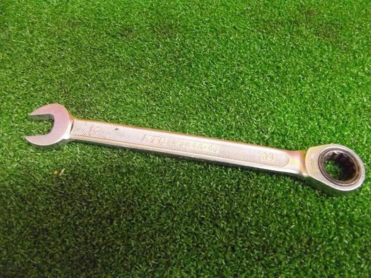 【WG】KTC MSR1A-14 ラチェットコンビネーションレンチ 14mm | 総合リユース 大工道具 スパナ、レンチを通販で購入する | 中古カー＆バイク用品の販売ならアップガレージ