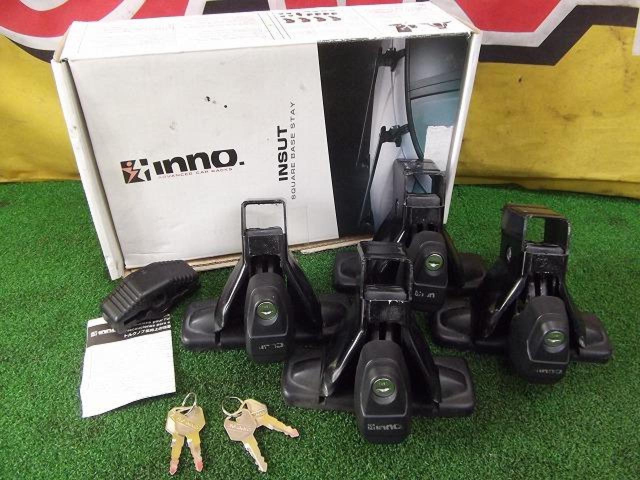 INNO INSUT スクエアベースステー/フット | カー用品 キャリアを通販で購入する | 中古カー＆バイク用品の販売ならアップガレージ