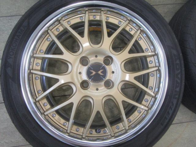 weds(ウェッズ)MAVERICK(マーベリック) 709M ゴールド + YOKOHAMA(ヨコハマ) ADVAN FLEVA V701 195/45R16 コンパクトカー | カー用品 ...