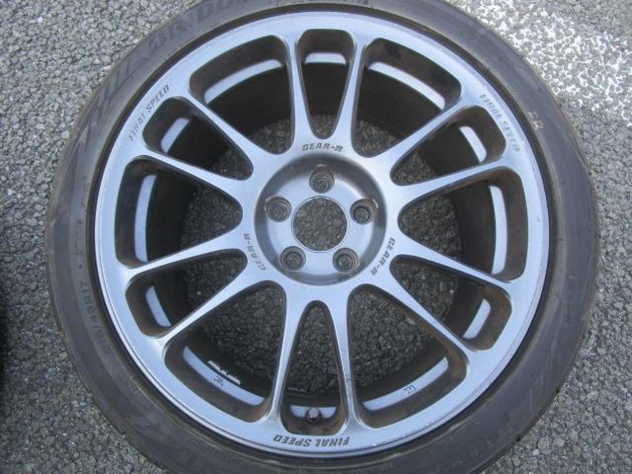 A-TECH FINAL SPEED GEAR-R ※画像に写っているタイヤは付属しません | カー用品 アルミホイール 17インチホイールを ...