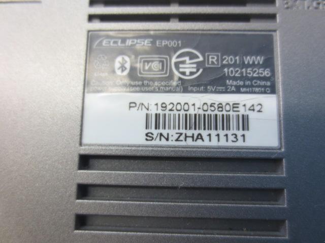 ECLIPSE EP001 5インチポータブルメモリーナビ | カー用品 カーナビ(地デジ） ポータブルメモリーナビ（地デジ)を通販で購入する | 中古カー＆バイク用品の販売ならアップガレージ