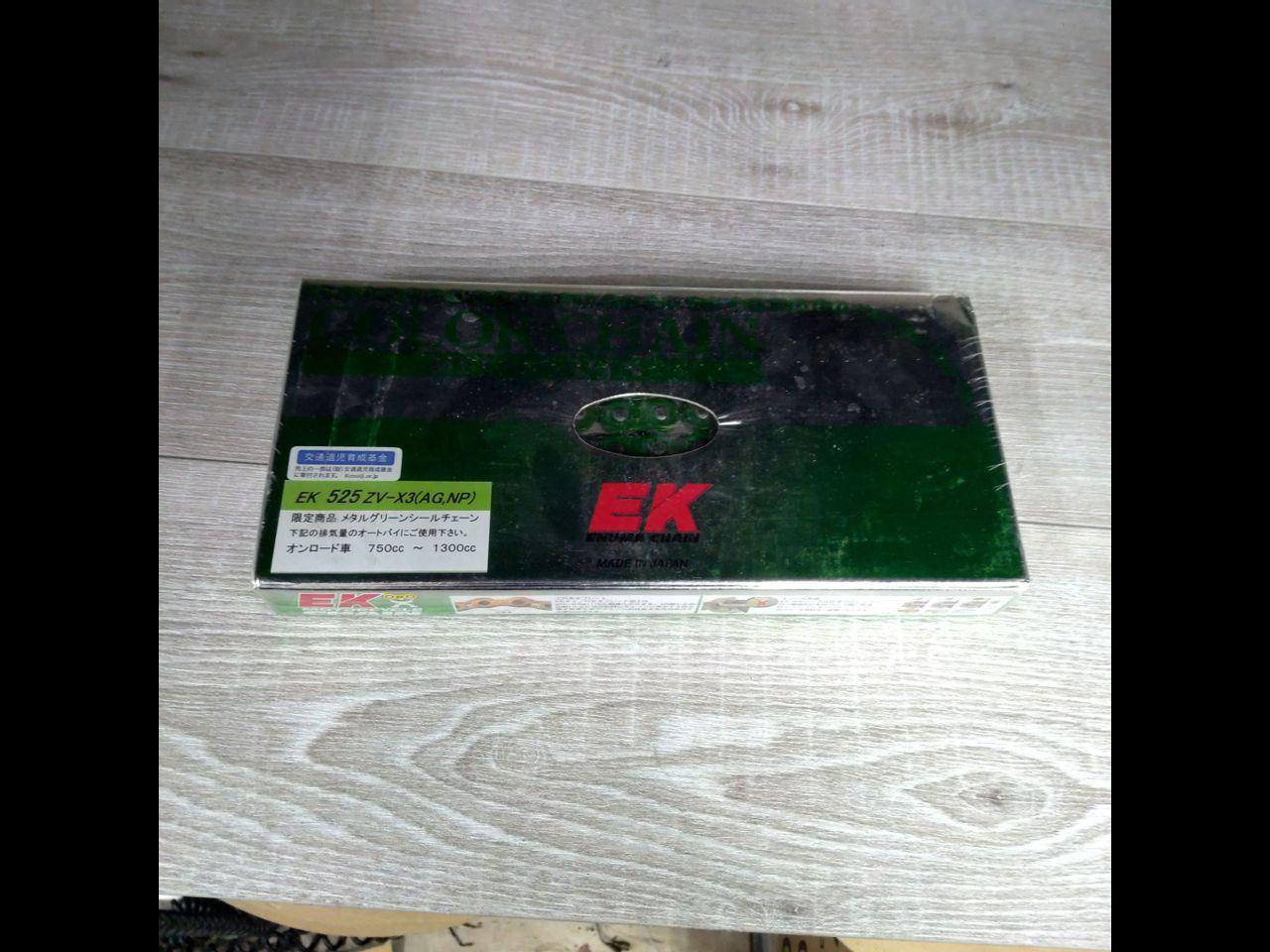 EK CHAIN EK525ZV-X3 スチールシールチェーン 未使用品 | バイク用品 ブレーキ その他ブレーキまわり(二輪)を通販で購入する | 中古カー＆バイク用品の販売ならアップガレージ