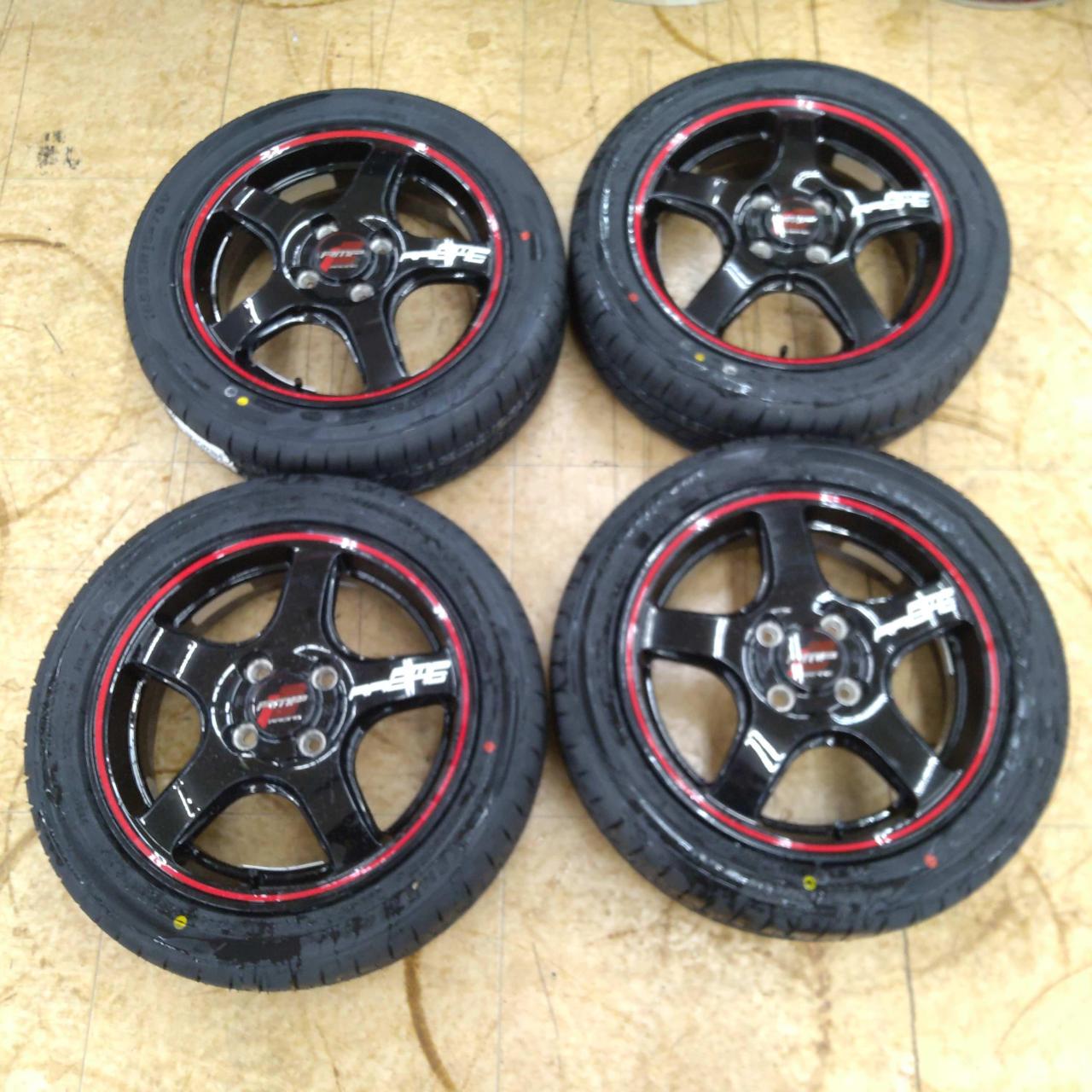 R.M.P スポークホイール + KENDA(ケンダ) KENDA(ケンダ) KR203 165/55R15 75V | カー用品 タイヤホイールセット 15インチタイヤホイールセットを通販で ...