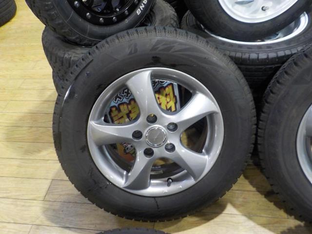 【BRIDGESTONE(ブリヂストン)】TOPRUN RD5+BRIDGESTONE BLIZZAK VRX2 | カー用品 スタッドレスタイヤホイールセット 15インチスタッドレスタイヤ ...