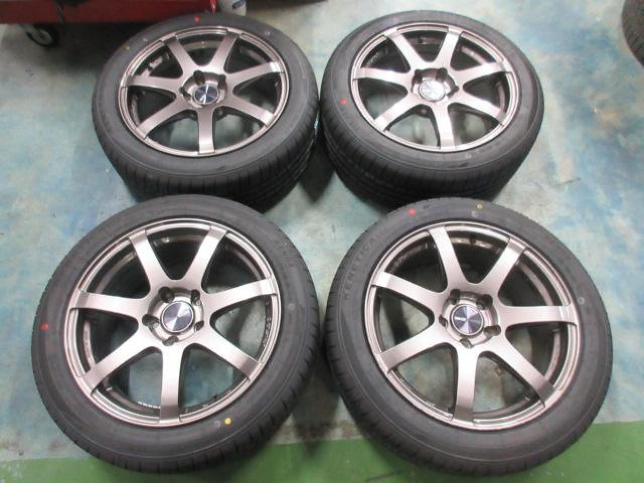 【ENKEI】PerformanceLine PF07 + KENDA(ケンダ) KR203 215/50R17 95V | カー用品 タイヤホイールセット 17インチタイヤホイールセットを ...