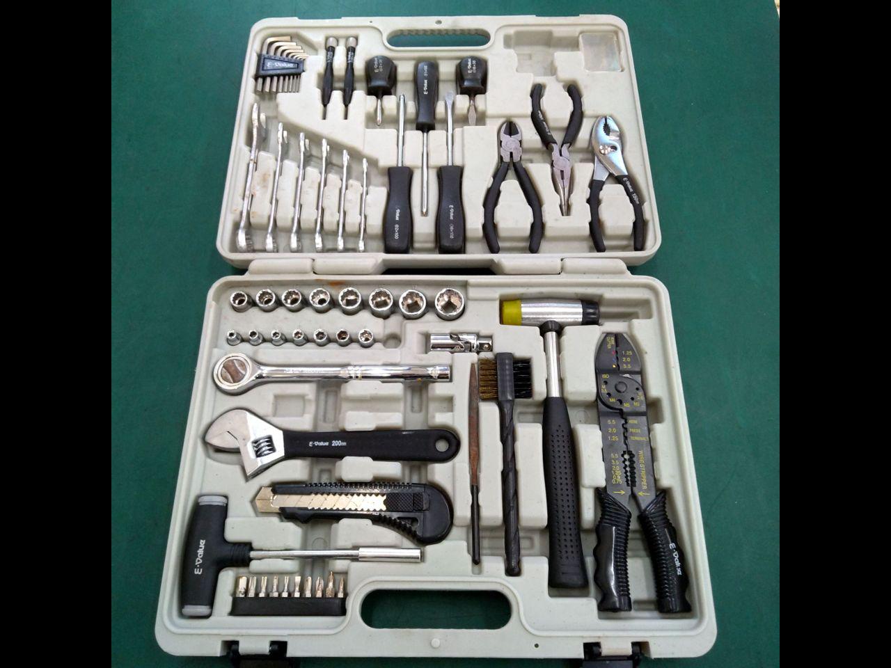 E-Value ガレージツールセット 【ETS-60G】 | カー用品 メンテナンス 工具を通販で購入する | 中古カー＆バイク用品の販売ならアップガレージ