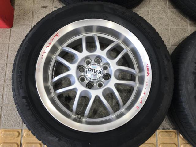 5ZIGEN DIV.3 N1R + MICHELIN ENERGY SAVER4 | カー用品 タイヤホイールセット 15インチタイヤ ...
