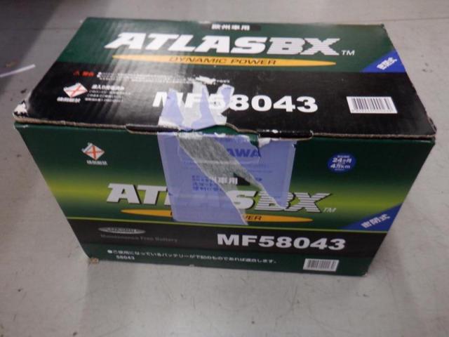 値下げしました!! ATLAS BX MF58043 | 新古品 | アップガレージ 奈良四条店 | カー用品 メンテナンス バッテリーを通販 ...