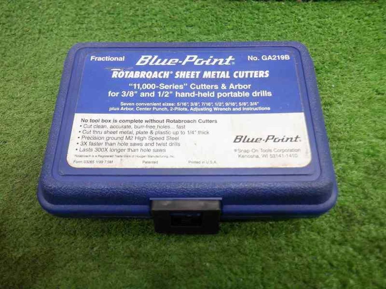 値下げしました! 【WG】Blue-Point GA219B シートメタルカッターキット | 中古品 | アップガレージ 奈良四条店 | 総合 ...